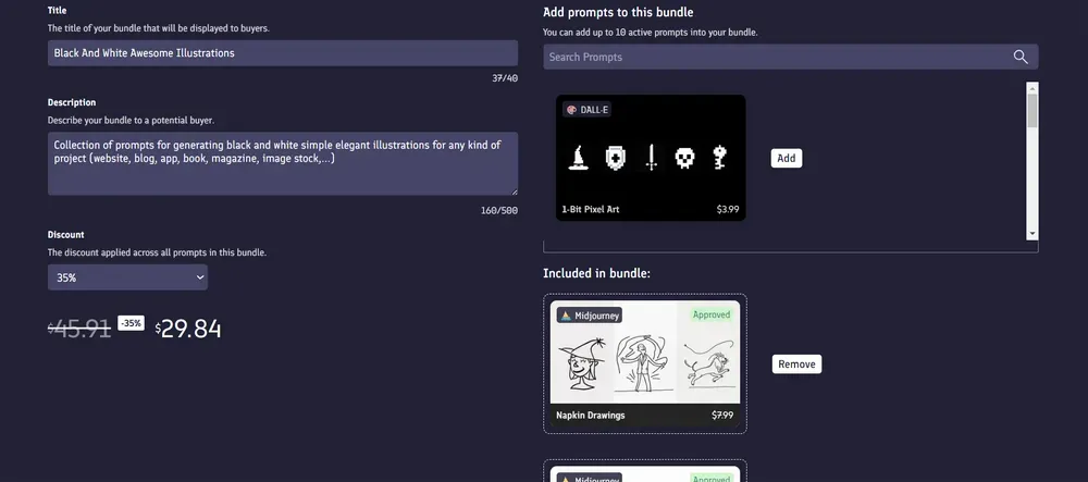 Bundle Updates | PromptBase Blog
