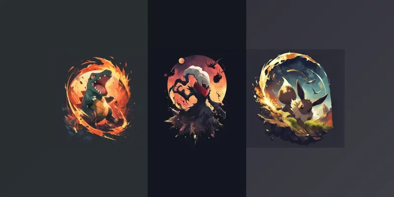 Fantasy Pokemon Splash Art Generator App | PromptBase
