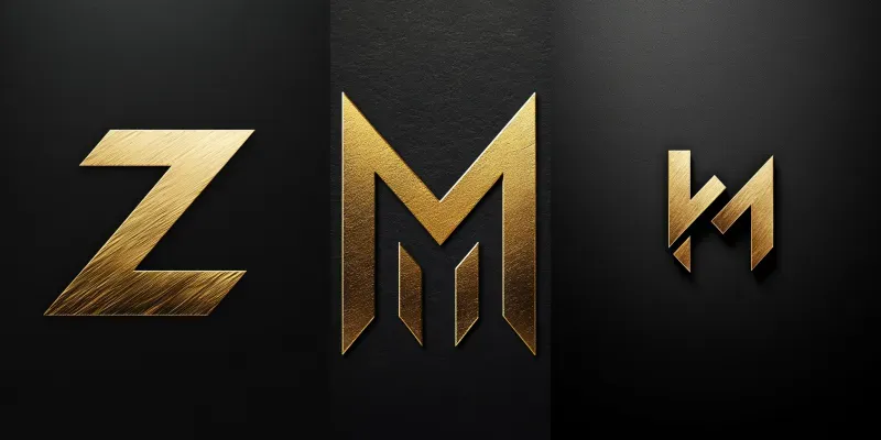 Embossed Gold Foil Logo Generator App | PromptBase