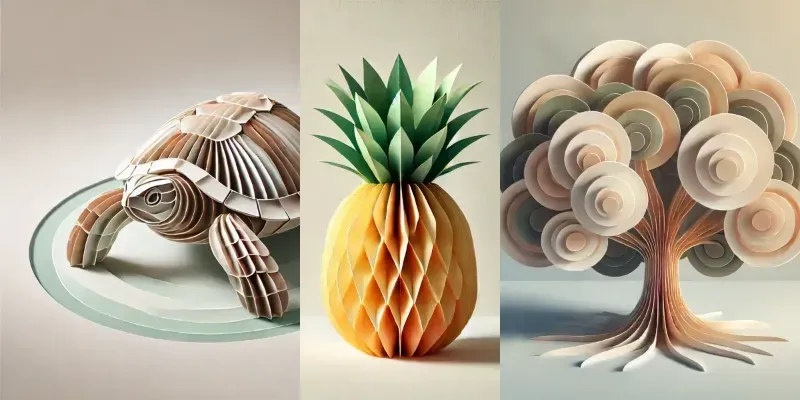 Creative Papercraft Generator App | PromptBase