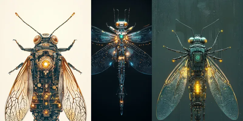 Mechanical Insect Designs Generator App | PromptBase