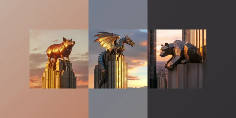 Art Deco Animal Sculptures Generator App | PromptBase