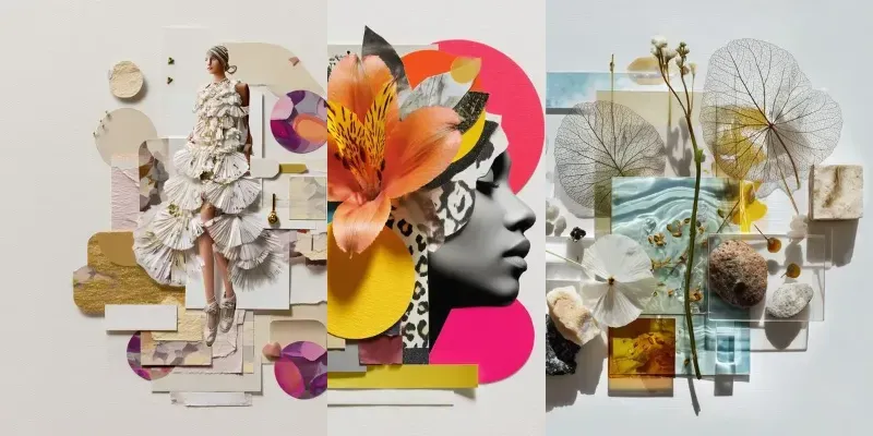 Aesthetic Collage Generator App | PromptBase