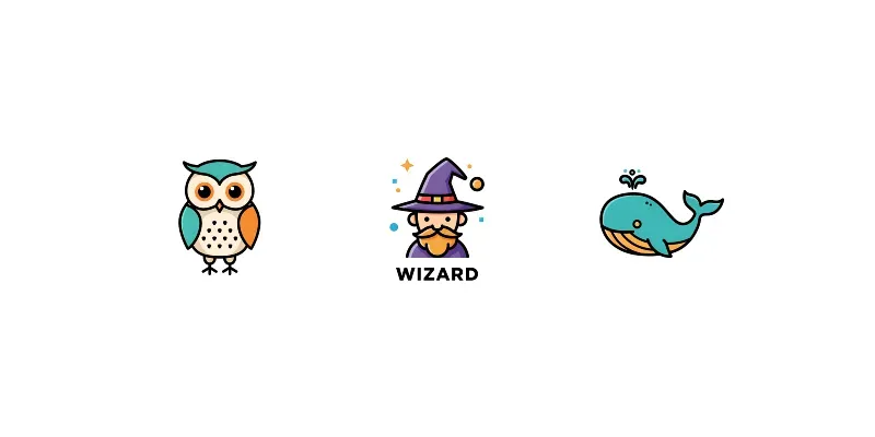 Minimalistic Handdrawn Mascot Logos Generator App | PromptBase