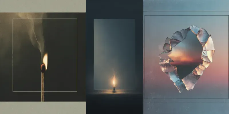 Minimalist Album Cover Art Prompt Generator App | PromptBase
