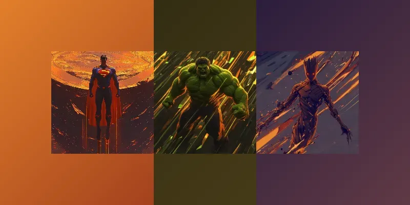 Dynamic Comic Hero Design Generator App | PromptBase