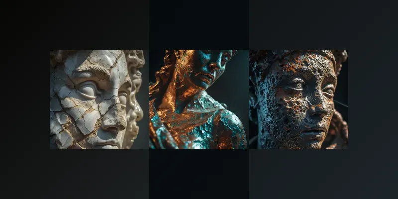Macro Statue Surface Textures Generator App | PromptBase