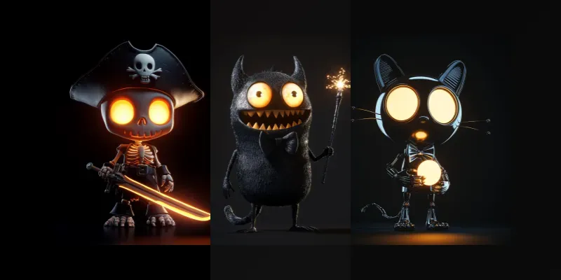 Pixar Cartoon Character Cinematic Generator App | PromptBase