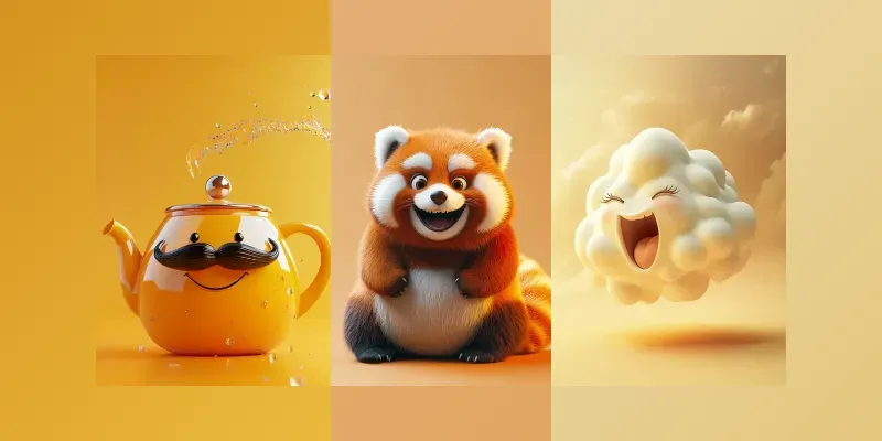 3d Cartoon Character Render Pixar Generator App | PromptBase