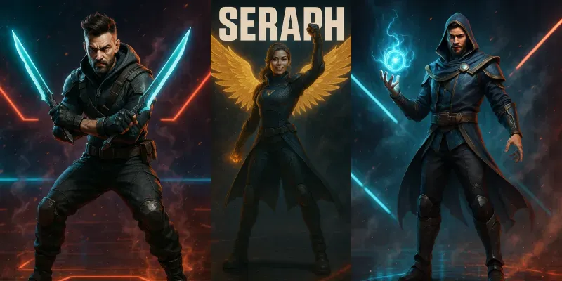Valorant Legends Fullbody Hero Posters Generator App | PromptBase