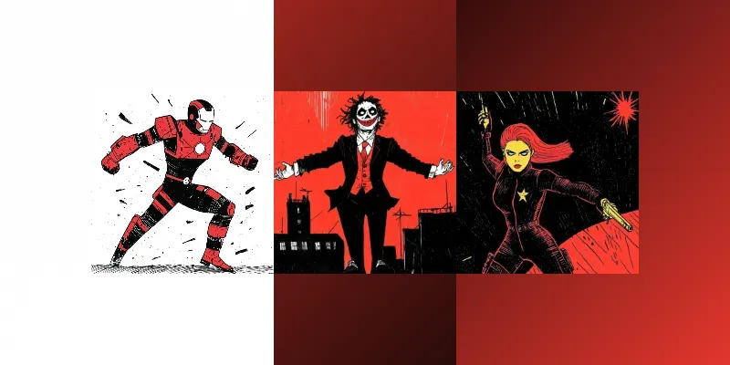 Dynamic Comic Hero Design Generator App | PromptBase