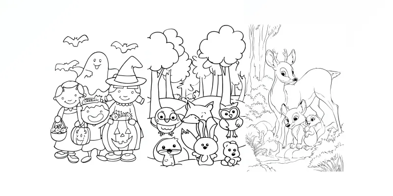 Coloring Pages Prompt Pack 8 Printable Generator App | PromptBase