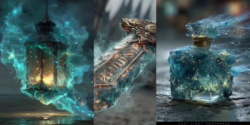 Radiant Relics Cinematic Object Art Generator App | PromptBase