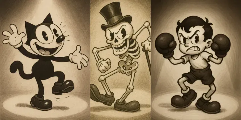 Disney Cartoons Character In 1930s Generator App | PromptBase