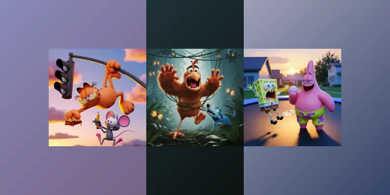 Toon Tension Iconic Character Generator App | PromptBase