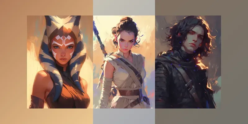 Studio Ghibli Star Wars Character Generator App | PromptBase