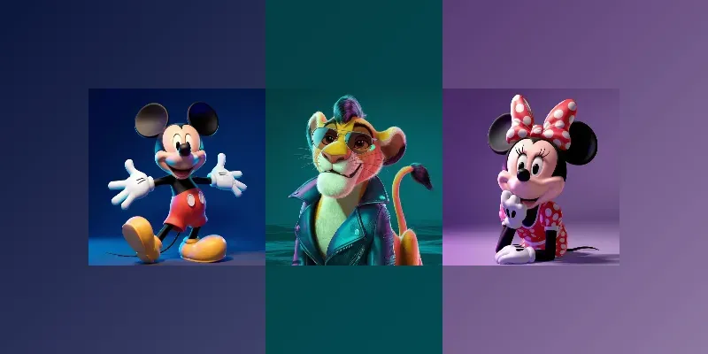 Pixar Style Disney Characters Generator App | PromptBase