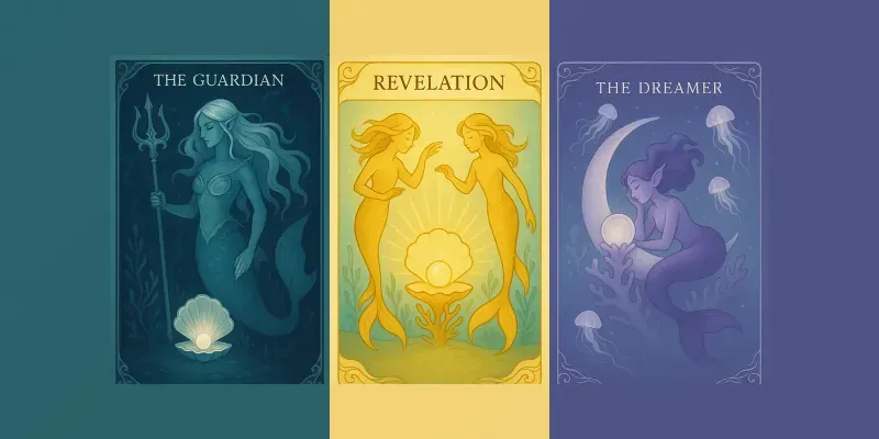 Mermaid Oracle Card Creator App | PromptBase