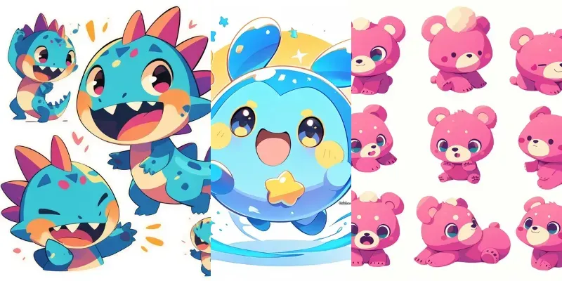 Cute Mascot Character Design Generator App | PromptBase