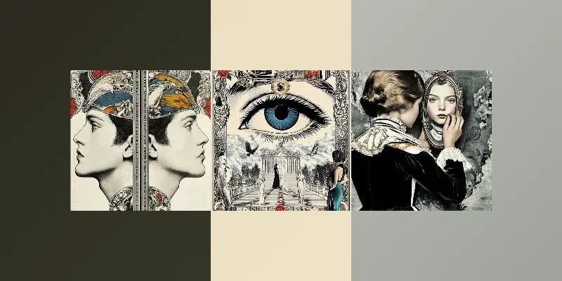 Baroque Surreal Collage Art Style Generator App | PromptBase