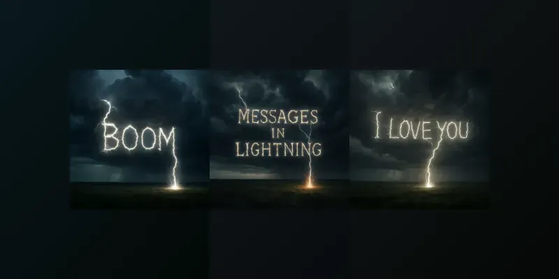Messages In Lightning Generator App | PromptBase