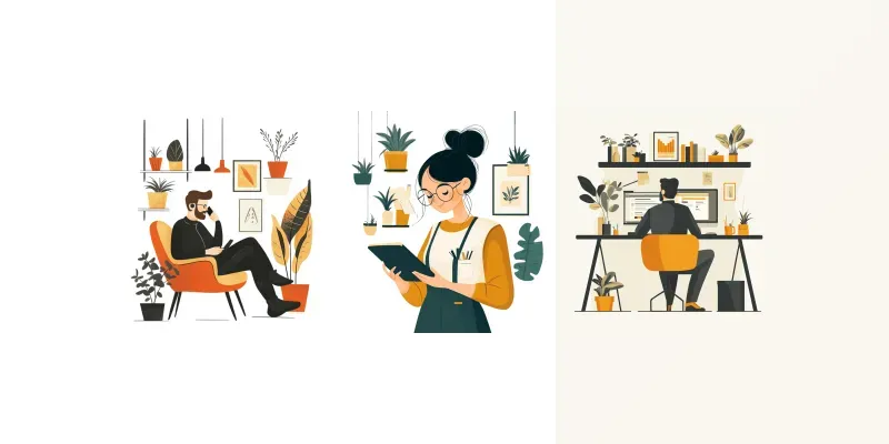 Stylized Office Life Scene Builder Generator App | PromptBase