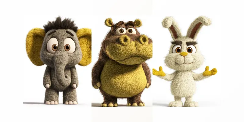 Ultrarealistic Felt Toy Animal Generator App | PromptBase