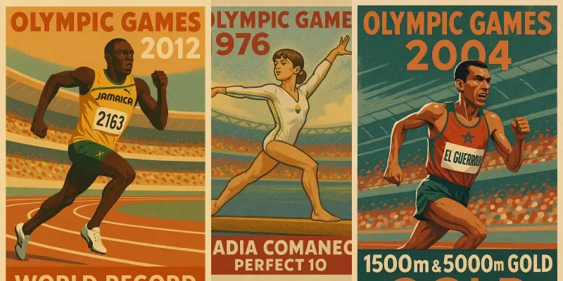 Vintage Olympic Poster Generator App | PromptBase