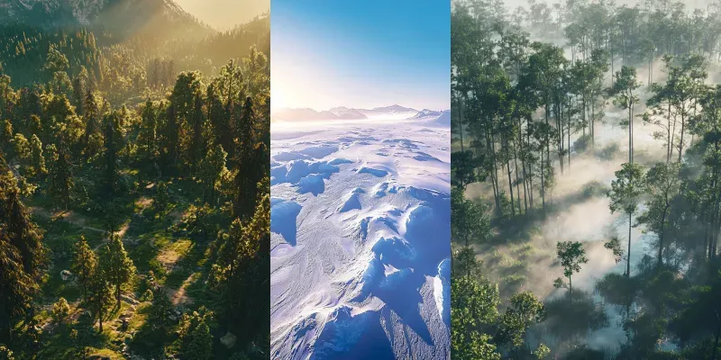 Earth Environments Midjourney Prompt | PromptBase