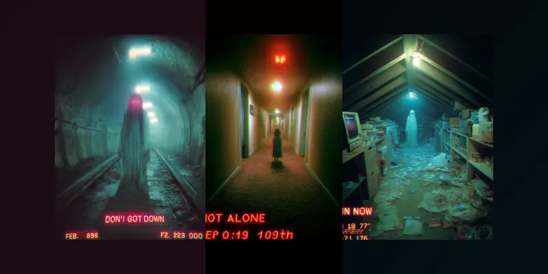 Analog Horror Vhs Scene Generator App | PromptBase