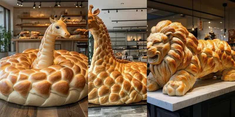 Huge Animl Shape Bread Generator App | PromptBase