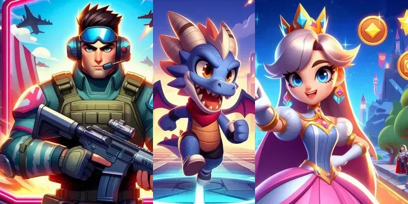 Mobile Video Game Characters Generator App | PromptBase
