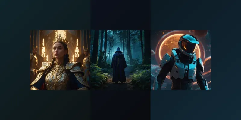 Stylized Cinematic Characters Generator App | PromptBase