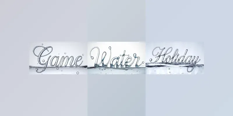 Cursive Water Style Text Generator App | PromptBase