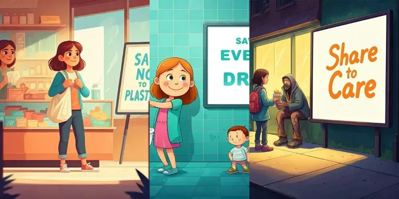 Heartfelt Social Scenes For Kids Generator App | PromptBase