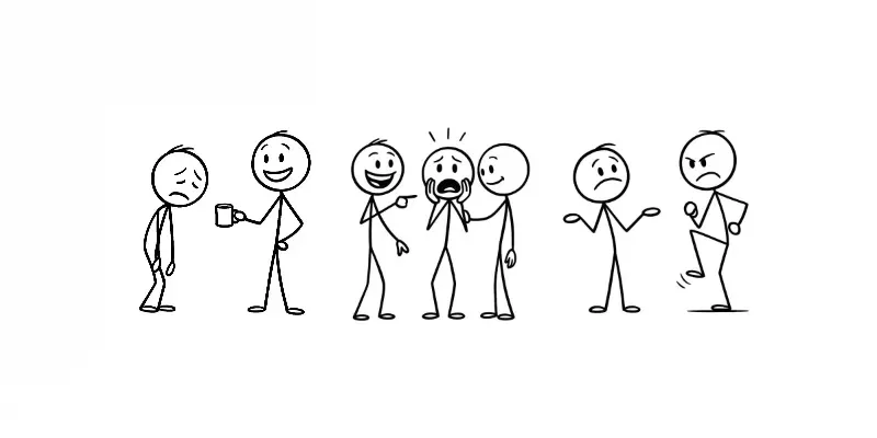 Minimalist Stick Figure Illustrations Generator App | PromptBase