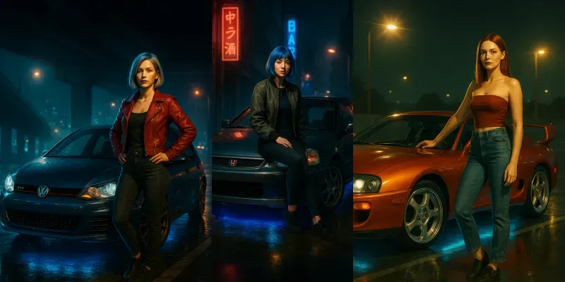 Nfs Underground 2 Car Girls Generator App | PromptBase