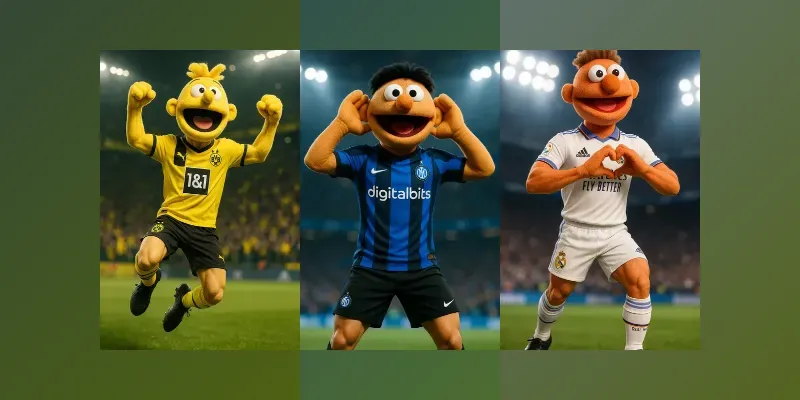 Muppet Style Football Cartoon Characters Generator App | PromptBase