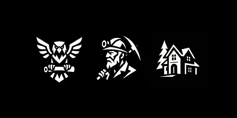 Angled Logo Icons Generator App | PromptBase