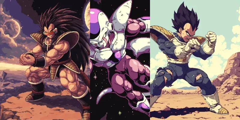 Pixel Art Dbz Generator App | PromptBase