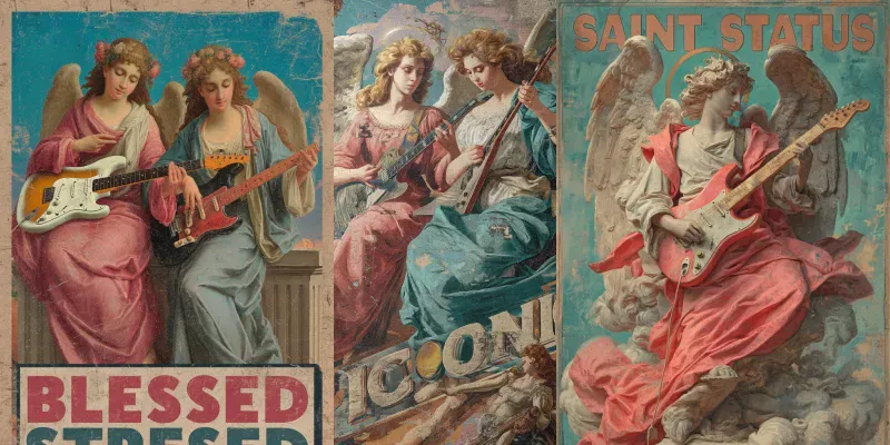 Holy Meme Angel Poster Generator App | PromptBase