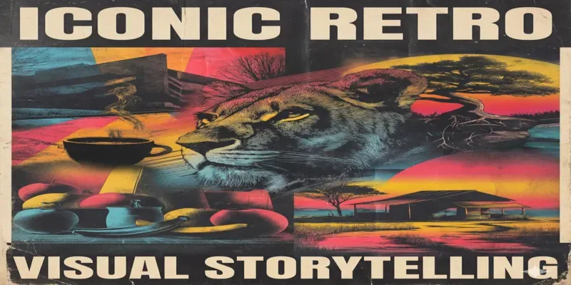 Iconic Retro Visual Storytelling Generator App | PromptBase