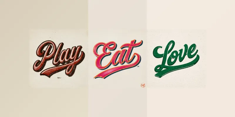 Cursive Text 50s Logo Style Generator App | PromptBase