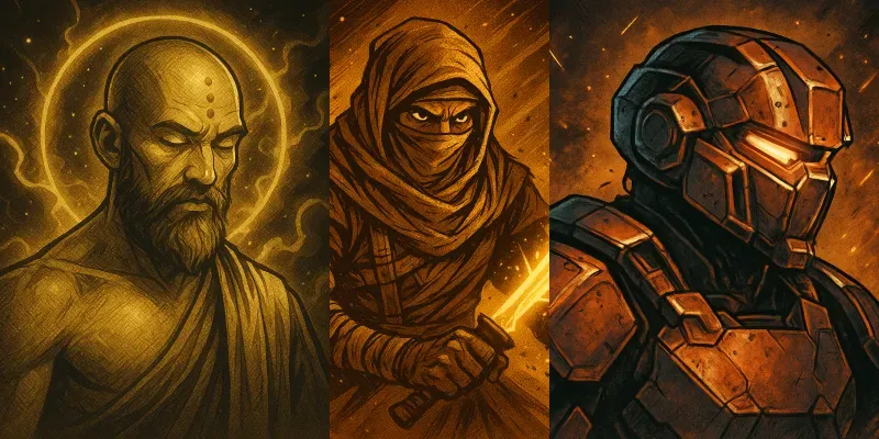 Neo Legends Epic Comic Portraits Generator App | PromptBase