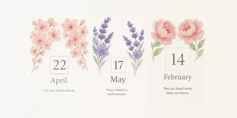 Printable Watercolor Floral Calendars ChatGPT Image Prompt | PromptBase