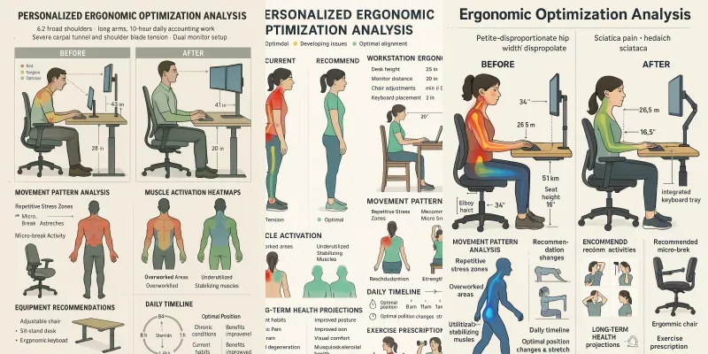 Ergonomic Body Mapping Scanners ChatGPT Image Prompt | PromptBase