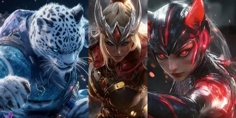 Tekken 8 Concept Character Designs Generator App | PromptBase