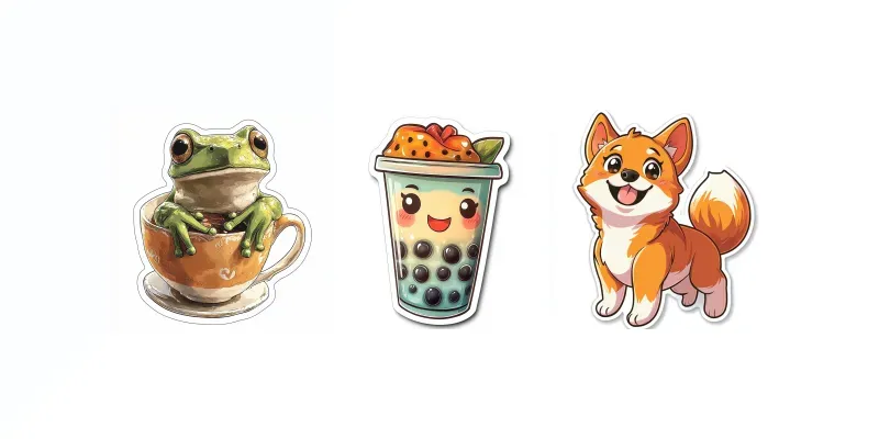 A Highquality Sticker Design Prompt Generator App | PromptBase