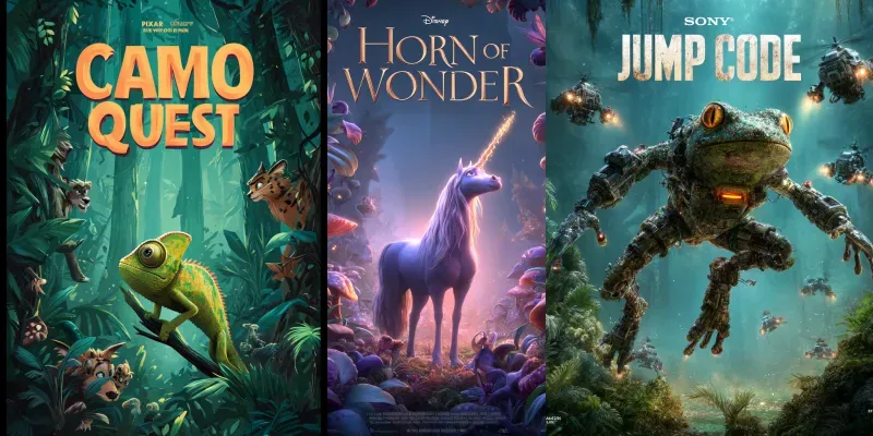 Animated Movie Poster Creator App | PromptBase