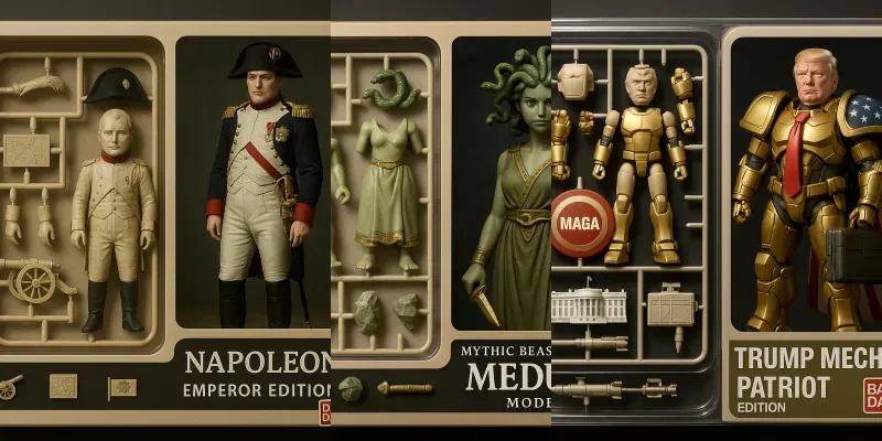 Gundam Style Character Model Kits Generator App | PromptBase